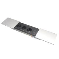 China Furniture Sliding Cover Hidden Mounted Table Data Socket for sale
