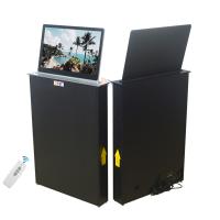 China RS232 15.6 Inch Motorized Pop Up Computer Monitor Lift for sale
