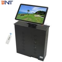 China 60 Degree Pinch Angle 22 Inch Motorized Monitor Lift for sale