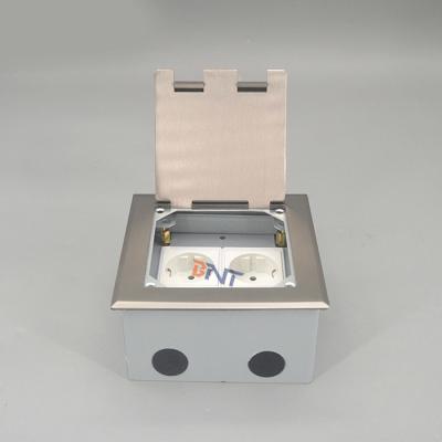 China Stainless Steel Changeable Ground Socket Outlet Box for sale