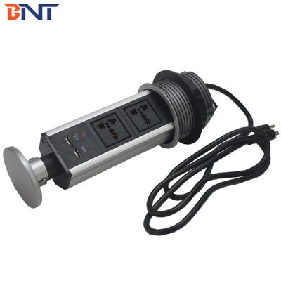 China Smart Universal Pop Up Counter Outlet With USB Charger for sale
