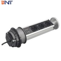 China Pop Up Column Kitchen Desk Hidden Socket With EU Power for sale
