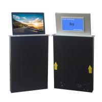 China Anti Pinching RS232 Retractable Motorized Monitor Lift for sale