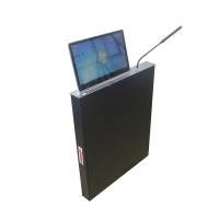 China Aluminum Panel HD Screen Motorized Monitor Lift 17.3 Inch for sale