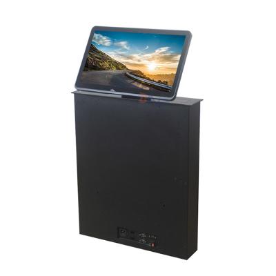 China Ultra Thin Retractable Motorized Monitor Lift With Foldable Screen for sale