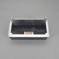 China Rectangular Metal Brush Grommet Flip Up Power Outlet for sale