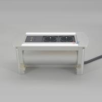 China Meeting Desk Flip Up Rotary Conference Table Outlet for sale