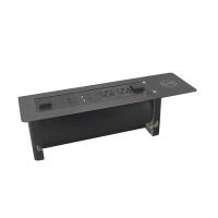 China Aluminum Alloy 240V Motorized Flip Up Power Outlet for sale