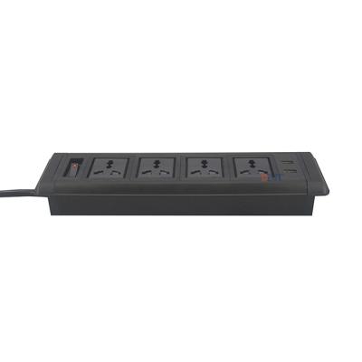 China Multi Socket Switch Hidden Power Outlet With Usb Charger for sale