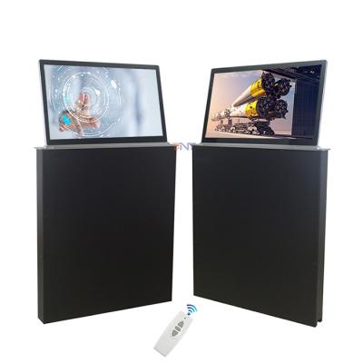 China Ultra Light Conference Video Motorized Monitor Lift 23.6 Inch for sale