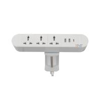 China Surge Protection Clamp Desktop Power Outlet With Usb C for sale