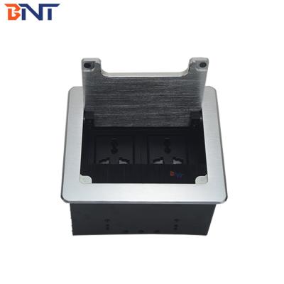 China Multifunctional power data grommet Brush Table Mount Embedded Desktop Brush Flip Up Socket for sale