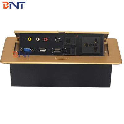 China 30cm Cable Pop Up Power Socket Desk Mounted Universal Wiring Electrical for sale