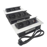 China Multiple Desk Mount Power Outlet Kitchen Pop Up Furniture Socket for sale