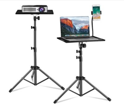 China Portable DJ Equipment Universal Projector Tripod Stand Black Color for sale