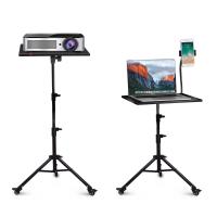 China 120cm Adjustable Movable Projector Ceiling Mount Laptop Tripod Stand for sale