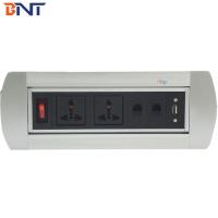 China 110V Hidden Table Flip Up Socket With Universal Power Switch for sale