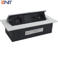 China Multimedia Desk Pop Up Socket Box Wire Grommet Cover Power for sale