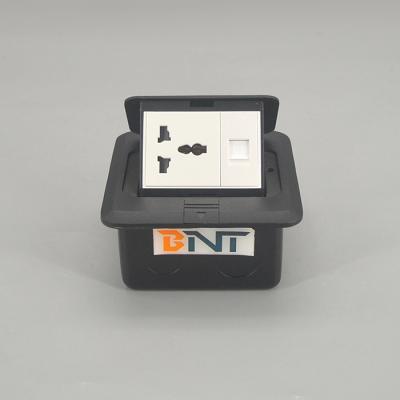 China Waterproof Hidden Pop Up Floor Socket Box Outlet Electrical Plugs for sale