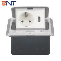 China IP25 Recessed Floor Power Socket Box With EURO Power Outlet HDMI Ports for sale