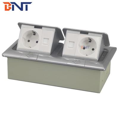 China OEM Rj45 Network Soft Pop Up Floor Socket Outlet Box Customized for sale
