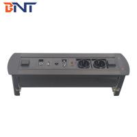 China Motorized Universal Plug Table Mount Socket Outlet With USB HD-MI for sale