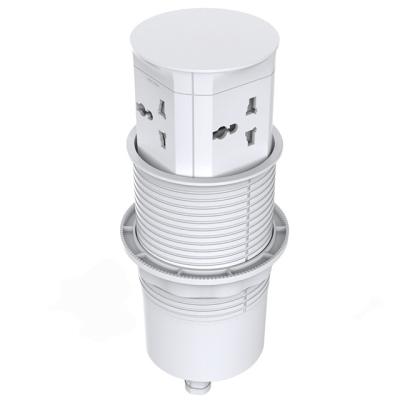 China 110v Desktop Power Outlet Pop Up Socket Four Sides For Home for sale