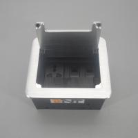 China Aluminum Alloy Brush Cover Cable Management Brush Flip Up Power Outlet for sale