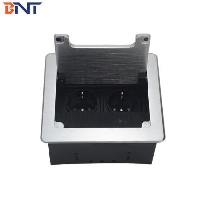 China Boente Table Flip Up Desktop Socket With 2 EU Power Electric for sale