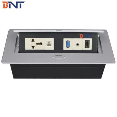 China Conference Table Cable Connection Pop Up Electrical Socket With Usb And HD-MI for sale