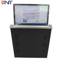 China Boente Slim Desktop Hidden Electric Lcd Monitor Lift System For Screen Pop Up Lift Mechanism For Office System for sale