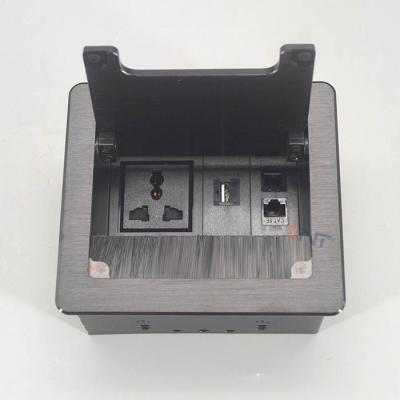 China High Quality Aluminum Alloy brush cover  power socket for commercial/Home for sale