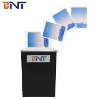 China BNT meeting video conferencing ultra thin monitor lift pop up motorized monitor lift for table 9.7 Ipad lift for sale