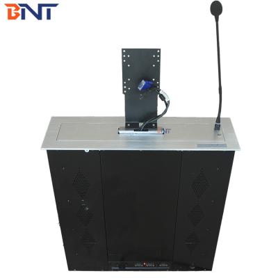China BNT Motorised Audio screen lift desk monitor lift Conference System Conferencing Equipment LCD monitor lift for sale