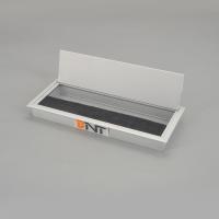China Aluminum Alloy Cable Grommet Office Desk Cable Cubby Box Grommet Management Box for sale