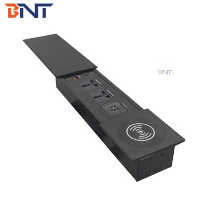 China BNT Electric Power Wireless Charger Sliding Table Power Socket With Network Charger for sale