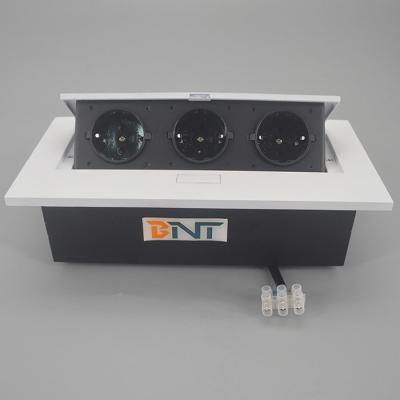 China With Terminal Square Corner Waterproof Tabletop Pop Up Socket Outlet for sale