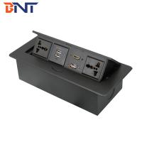 China Furniture Pop Up Concealed Mounted Desk Power Outlet With HDMI USB And Power for sale