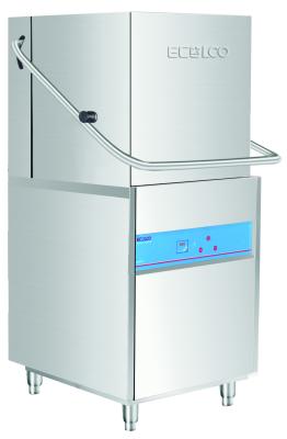 China Hotel Dishwasher Machine 1400H 650W 800D Dispenser inside 60/45s Wash time for sale