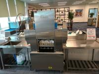 China Commercial Kitchen Dishwashing Equipment  , Restaurant Style Dishwasher for sale
