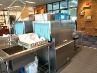 China Dispenser inside Door Type Dishwasher  , Commercial Dishwashing Equipment for sale
