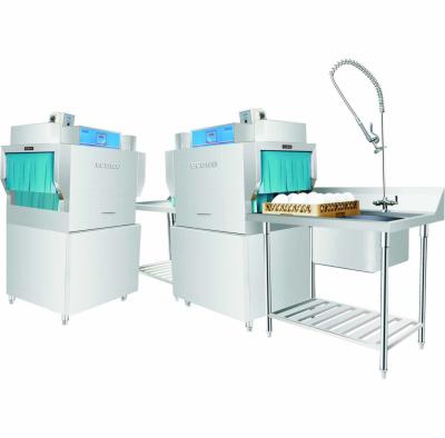 China Door Type Dishwasher 10KW / 28KW 1600H 900W 750D , Restaurant Grade Dishwasher  for sale