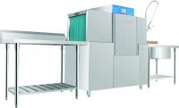 China Stainless Steel Rack conveyor dishwasher ECO-M140 10KW / 46KW for Restaurant for sale