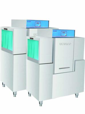 China High Temperature Commercial Dishwasher  , Commercial Conveyor Dishwasher for sale