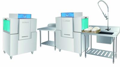 China ECOLCO Commercial Dishwashing Machine Dispenser inside Stainless Steel Staff canteens for sale