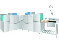 China 350KG Commercial Kitchen Dishwashing Equipment  , Commercial Conveyor Dishwasher for sale