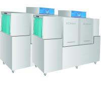 China Rack Type Dishwasher Commercial Dishwashing Machine 390L/H Water usage for sale