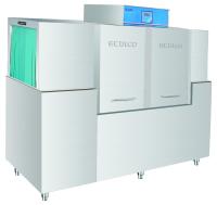 China 1600H 1900W 750D Rack conveyor dishwasher ECO-M190P for Guest House for sale