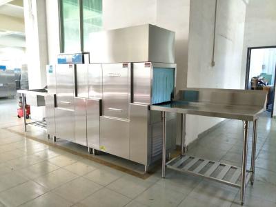 China Stainless Steel Hotel Dishwasher Machine , Commercial Kitchen Dishwasher for sale