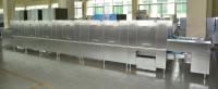 China Long chain Stainless Steel Commercial Dishwasher ECO-L960CP3H3 56KW / 92KW for Staff Restaurants for sale